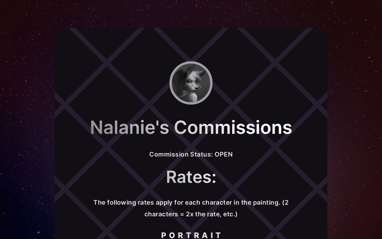 Nalanie Commissions